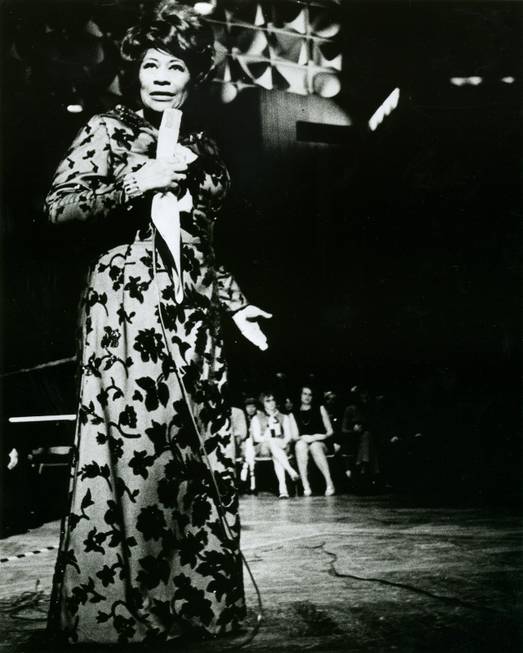 Ella Fitzgerald - Singer Ella Fitzgerald receives the spotlight in this ...