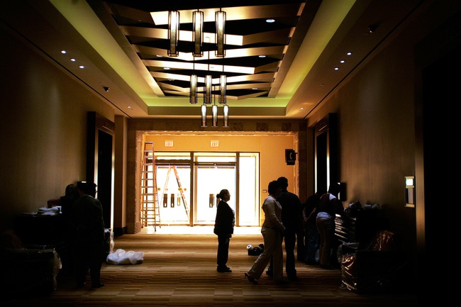 Fireworks mark opening of Aliante Station - Las Vegas Sun News