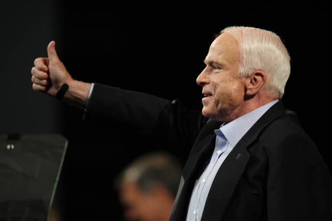 McCain Rally at Henderson Pavilion - Republican presidential nominee ...