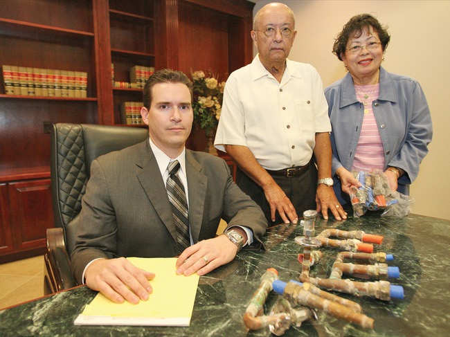 Couple hopes company will take action against faulty pipes - Las Vegas ...