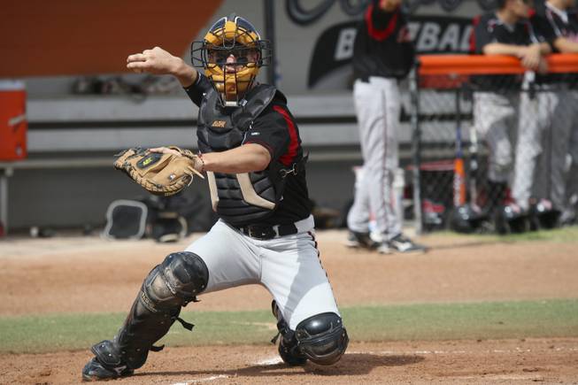 A Closer Look at Bryce Harper - Las Vegas High catcher Bryce Harper ...