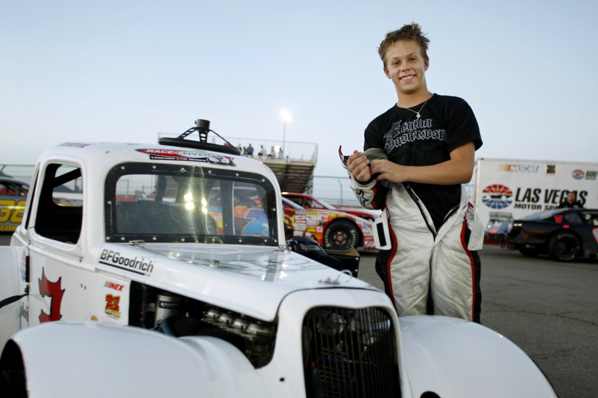On the track, this Kwasniewski is making a name for himself - Las Vegas ...