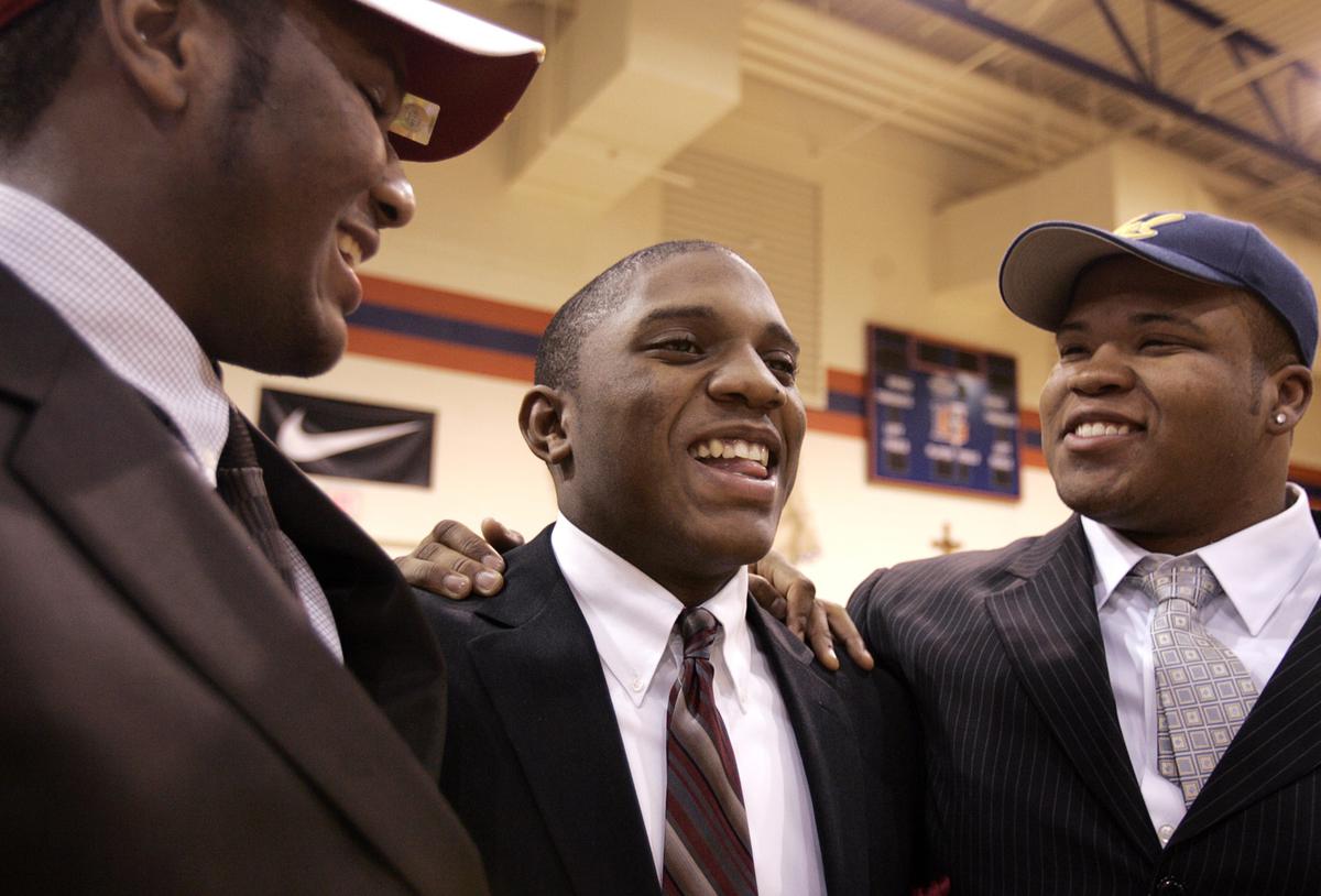 Gorman celebrates eight football signings at ceremony - Las Vegas Sun News