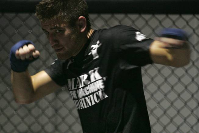 Sam Stout Work Out - UFC lightweight fighter Sam Stout shadow boxes ...