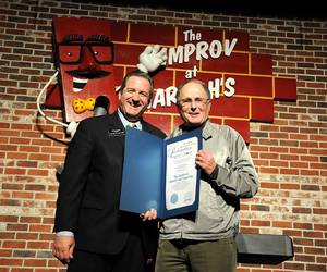 Palminteri explains audience participation; Mazer has no problem with ...