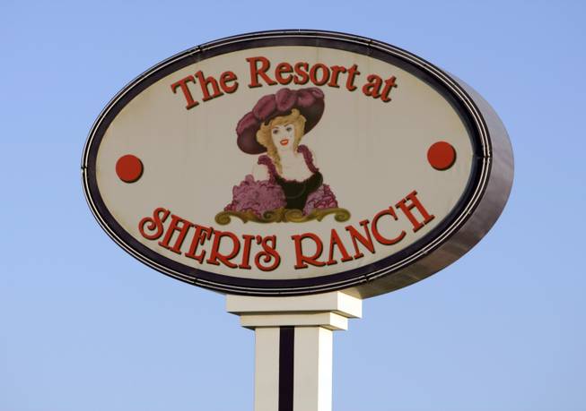 The Resort at Sheri's Ranch - A sign for the Resort at Sheri's Ranch ...