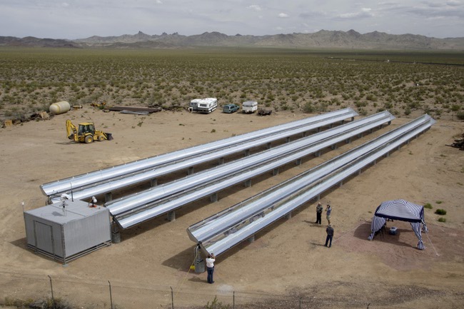 Remote California town blazes trail with solar plant that saves water ...