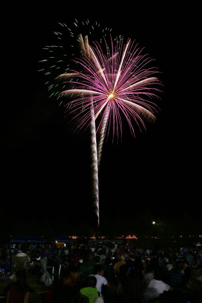 Photograph : North Las Vegas fireworks