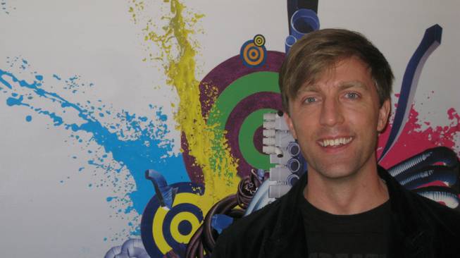 Vegas Blue Man Matthew Banks ready to rock Super Bowl XLV - Las Vegas ...