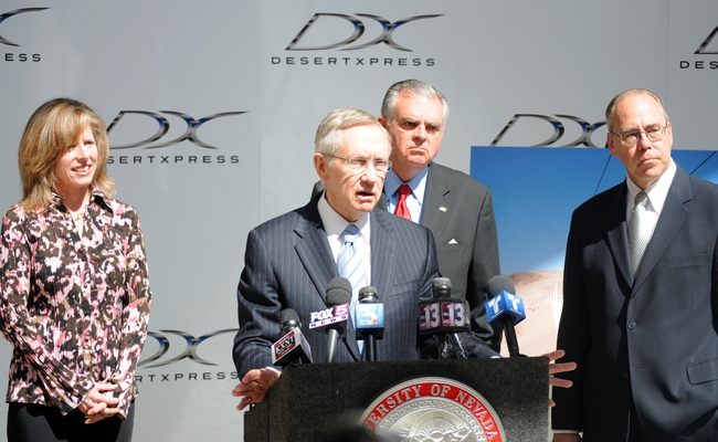 DesertXpress high-speed rail project rolls forward - Las Vegas Sun News