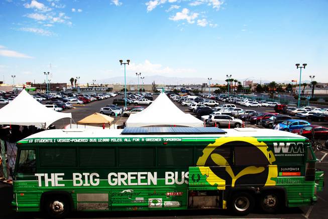 The Big Green Bus - The Big Green Bus visited the Rio Hotel Wednesday ...