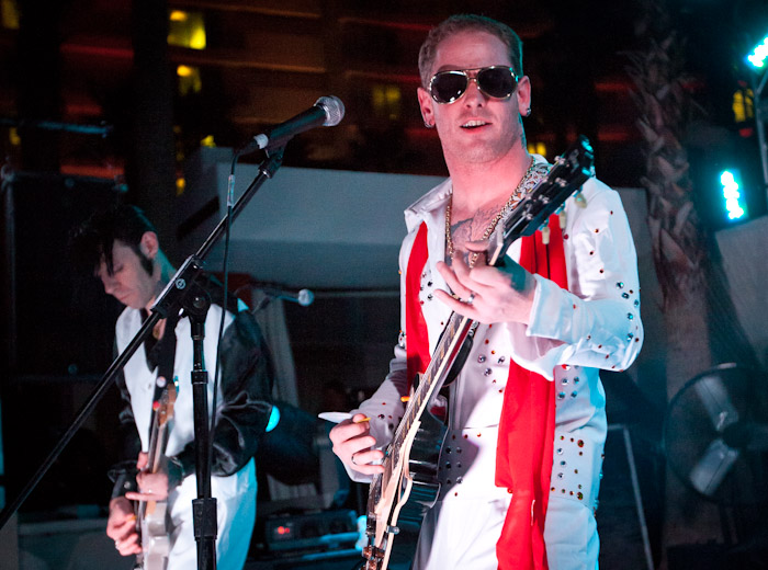 Corey Taylor at Hard Rock Hotel Pool - Las Vegas Sun News