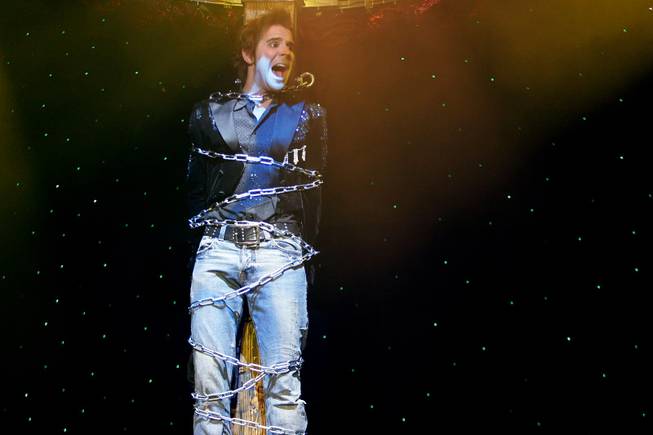 Magician Jan Rouven - Magician Jan Rouven performs in his showroom at ...