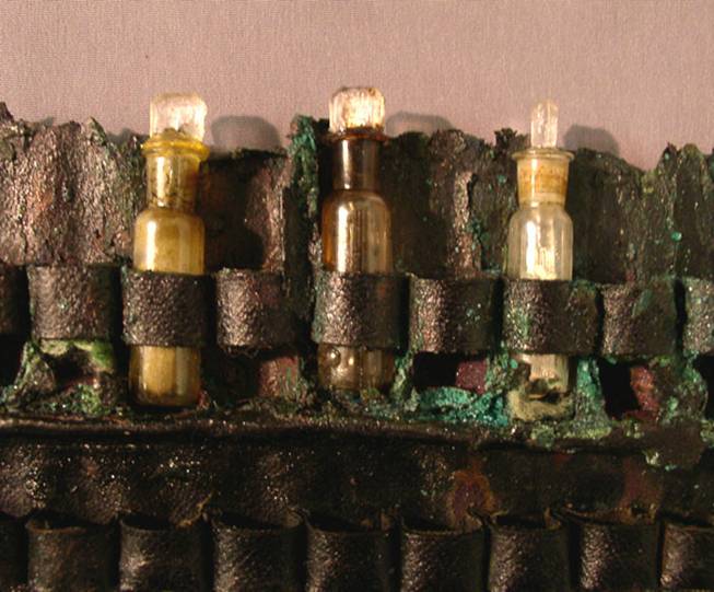 Titanic artifacts - A vial of perfume from Titanic: The Artifact ...