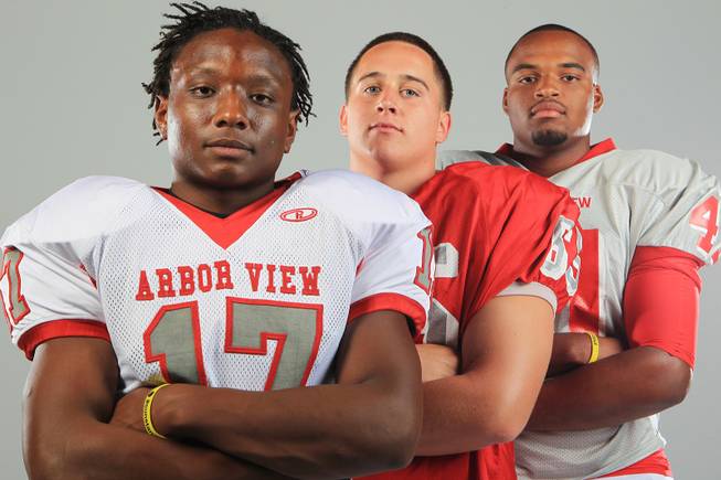 HS Football 2012 Preseason Top 10 - Arbor View football players Donnie ...