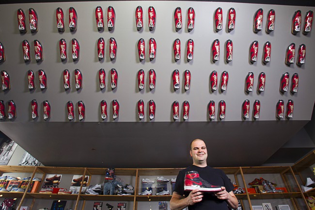 ShoeZeum, with 2,500 pairs of Nikes, opens in downtown Neonopolis - Las ...