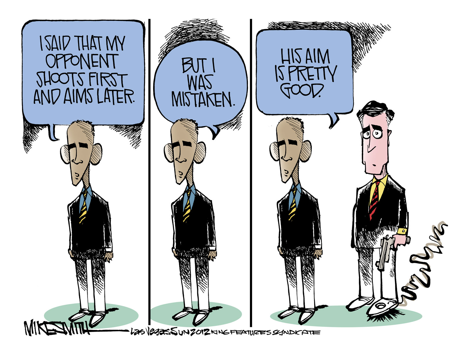 Presidential Race Cartoons - Las Vegas Sun News