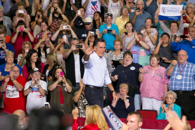 Romney bashes Obama over economy at Las Vegas rally - Las Vegas Sun News