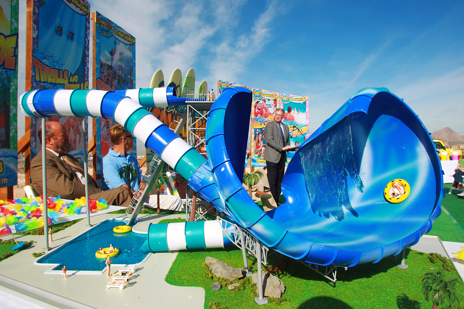 Cowabunga Bay Groundbreaking - Las Vegas Sun News