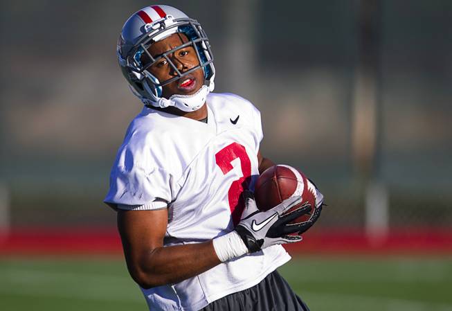 Photograph : UNLV Running Back Adonis Smith - Las Vegas Sun News