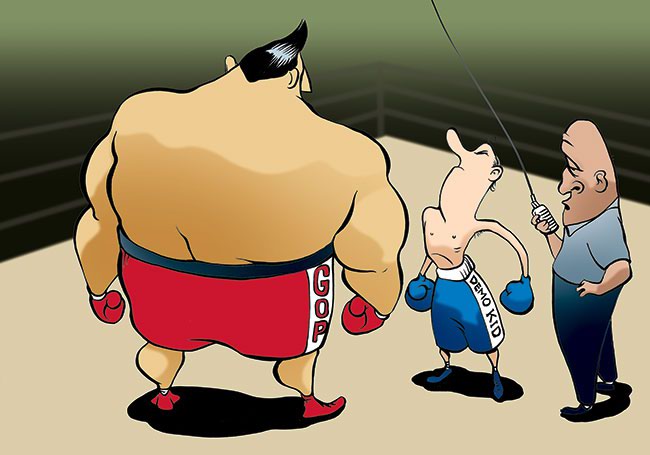 Democrats take aim at Sandoval — but with no candidate, to what end ...