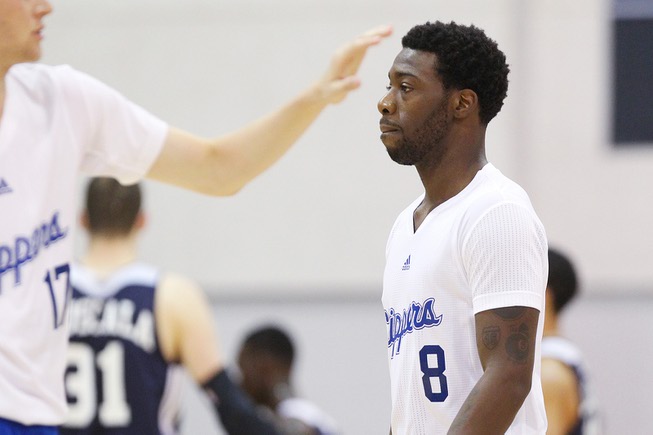 NBA Summer League - Elijah Johnson - Los Angeles Clippers Elijah Johnson heads to the bench ...