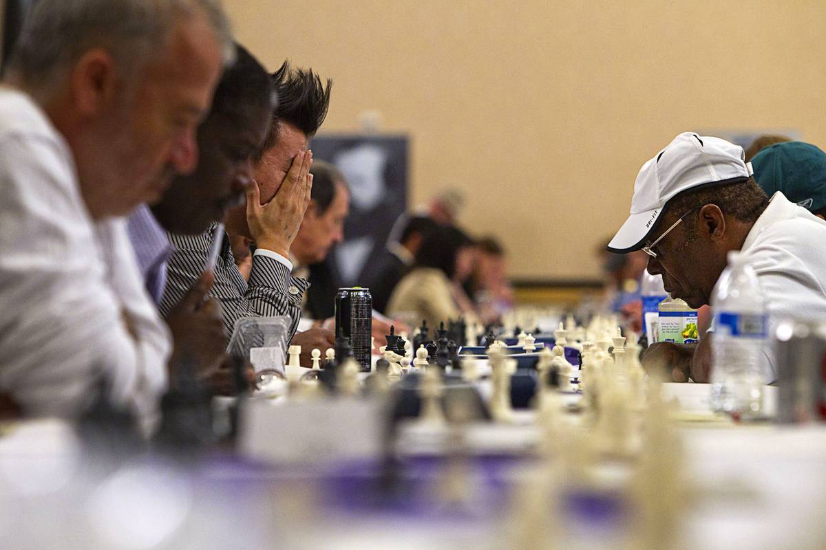 On the scene at Vegas' first Millionaire Chess tournament - Las Vegas ...