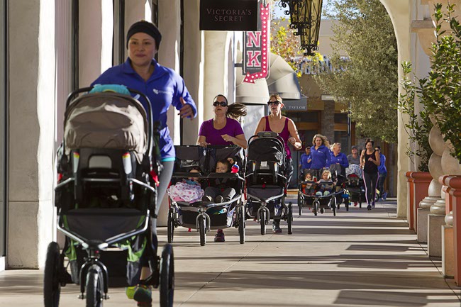 New moms hit their stride at exercise class - Las Vegas Sun News