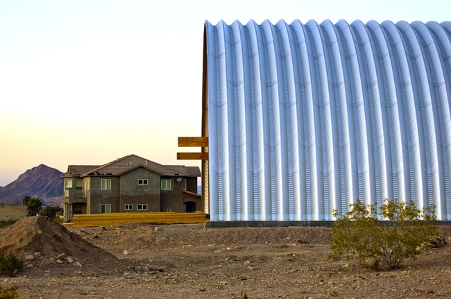 Henderson man has good reason for building igloo-shaped house - Las ...