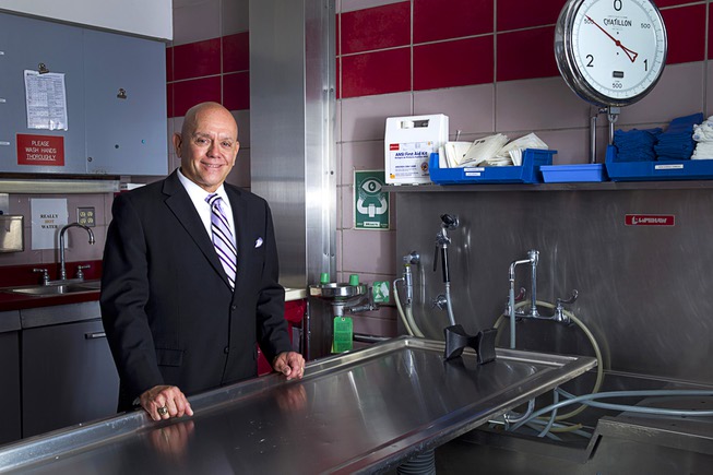 Coroner Michael Murphy at Office - Clark County Coroner Michael Murphy ...