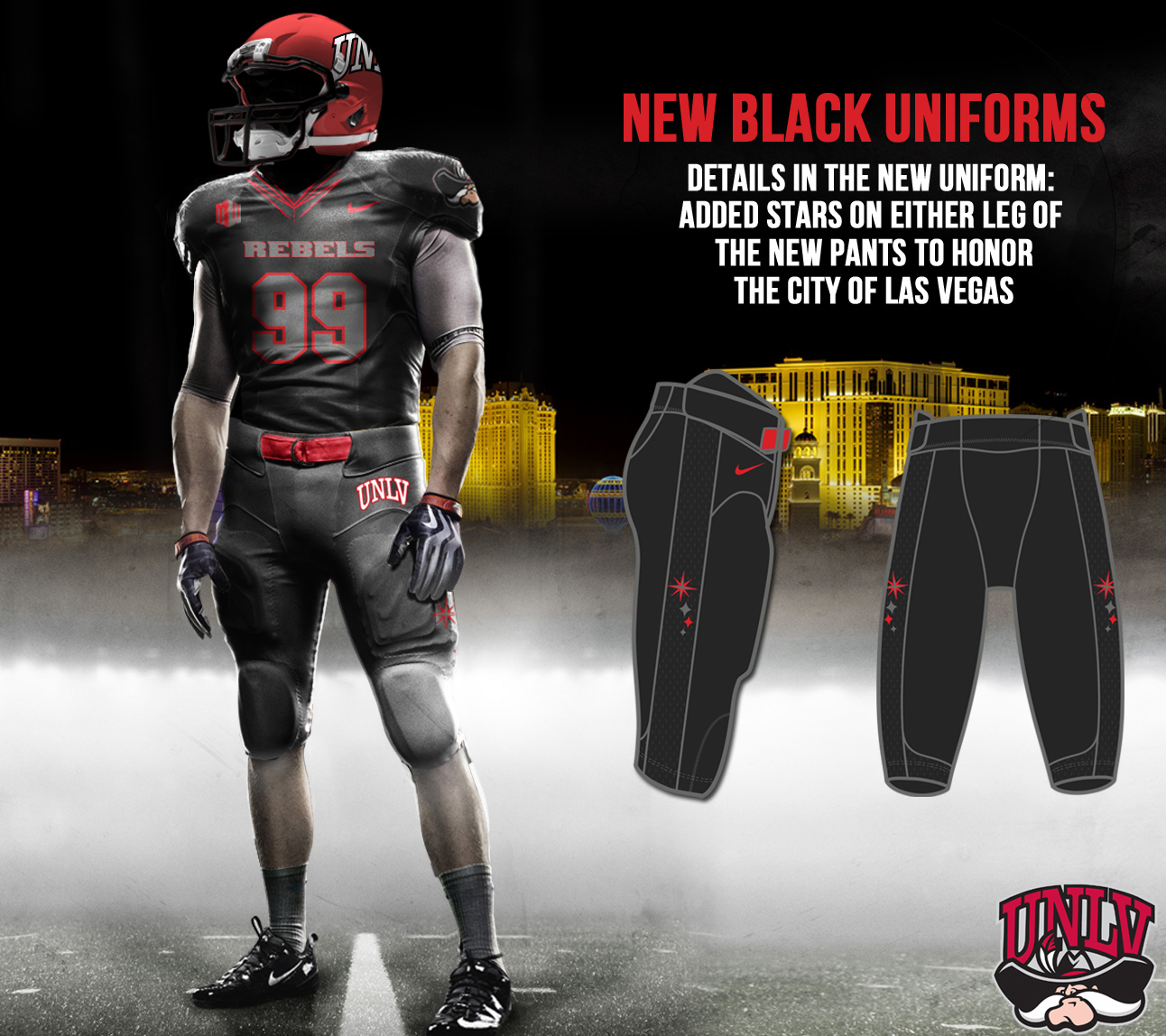 Rebels Unveil New Uniforms and Helmets - Las Vegas Sun News