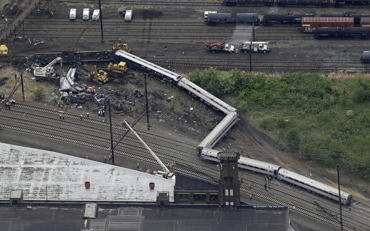 Amtrak train in deadly wreck was speeding, but why? - Las Vegas Sun News