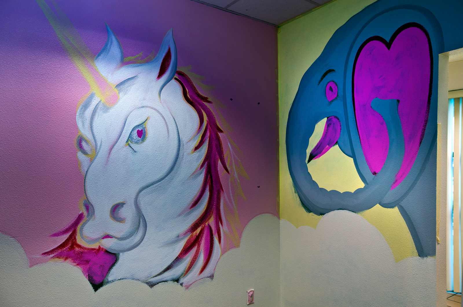 Sush Machida Mural at Child Haven - Las Vegas Sun News