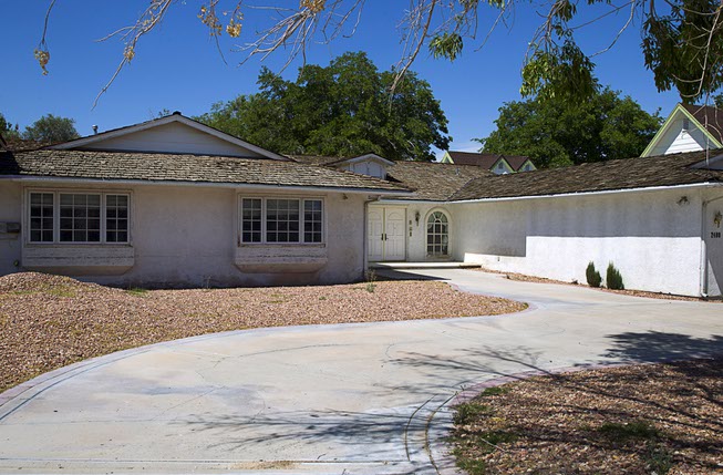 Ted Binion Home - A view of Ted Binion's former home at 2408 Palomino ... -