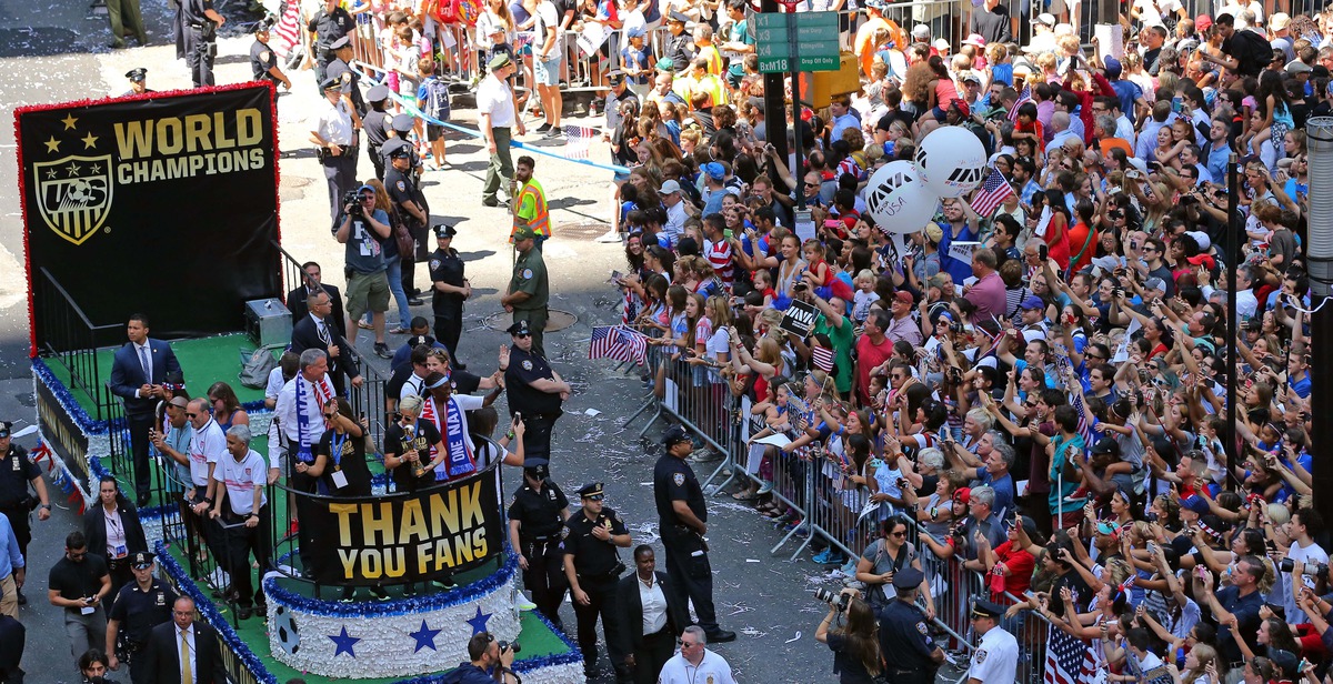 NYC celebrates Women’s World Cup winners with parade - Las Vegas Sun News