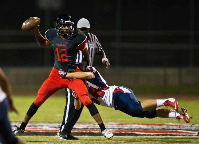 Las Vegas High Blanks Coronado - Las Vegas High School QB Zach Matlock ...