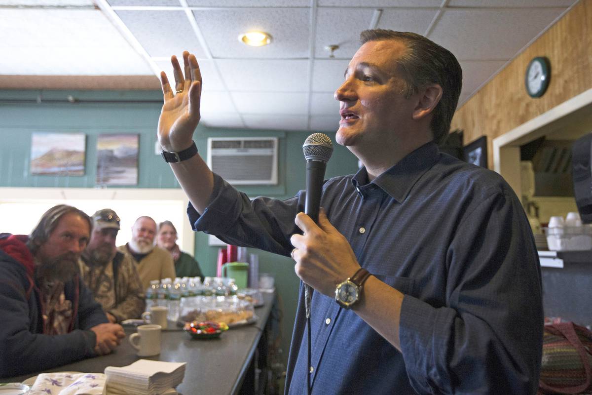 Cruz offers his vision for election face-off with Clinton - Las Vegas ...