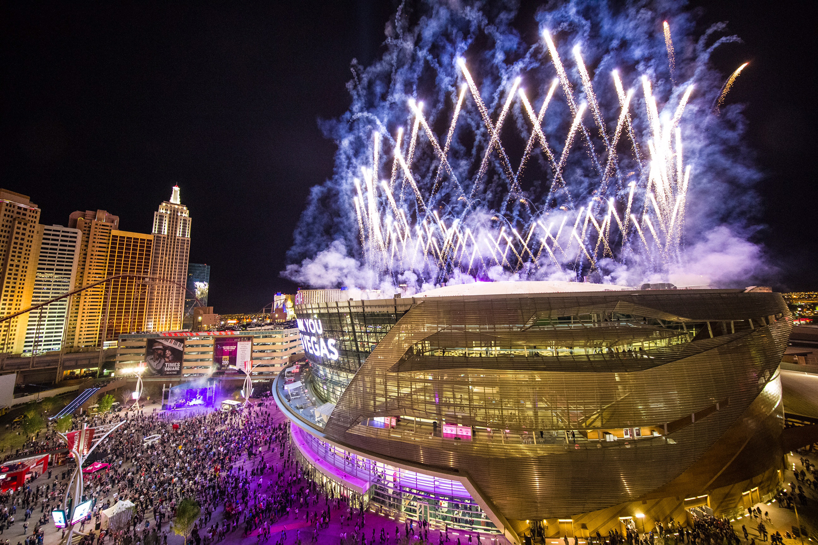 T-Mobile Arena Grand Opening Night - Las Vegas Sun News