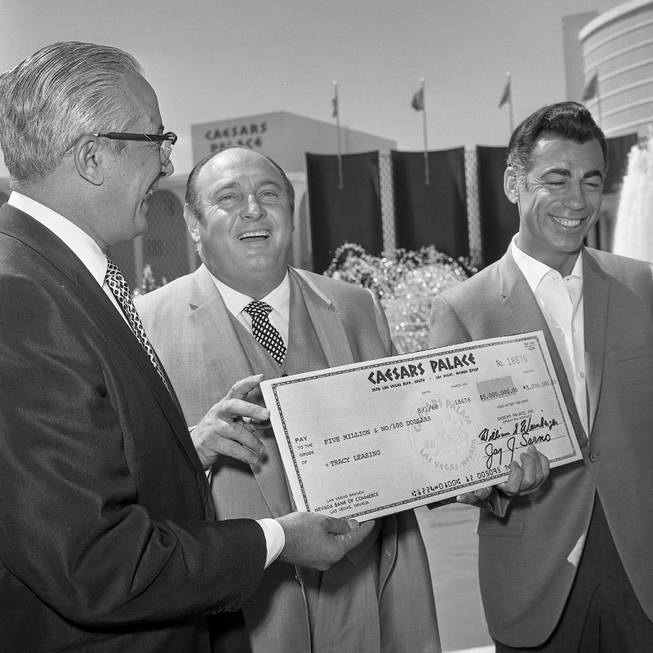 50 Years of Caesars Palace - William S. Weinberger, president of ...