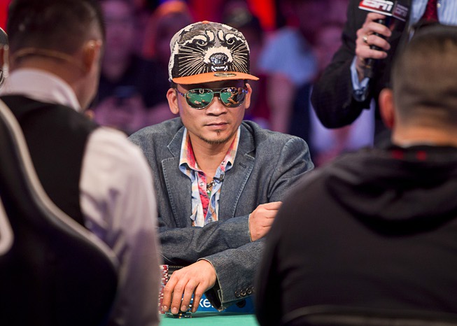 2016 WSOP Final Table is Determined - Qui Nguyen competes during the ...