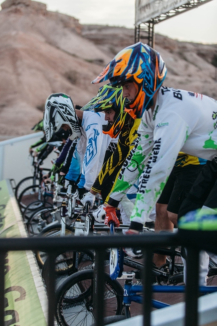 Whitney Mesa BMX - Local racers practice at the Whitney Mesa BMX track ...