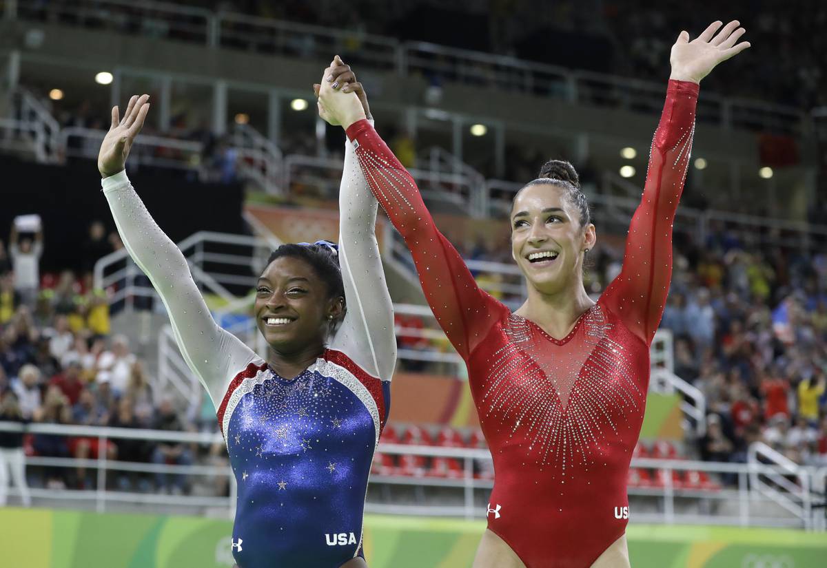 Super Simone! Biles soars to Olympic all-around title - Las Vegas Sun News