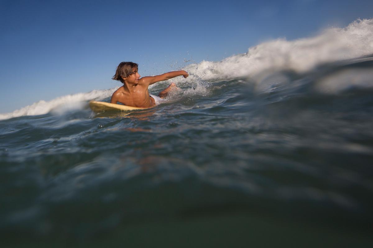 At a school in Rio's slums, kids surf in toxic waters - Las Vegas Sun News