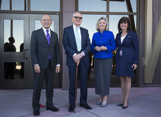 FAA Facility Dedicated at Airport - From left, Michael Huerta, Federal ...
