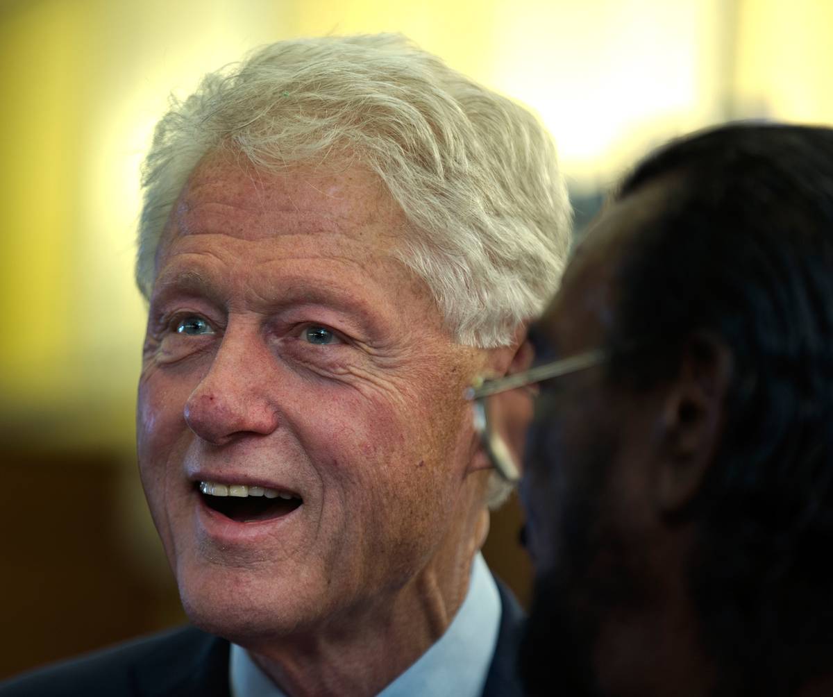 Bill Clinton in hospital for non-COVID-related infection - Las Vegas ...
