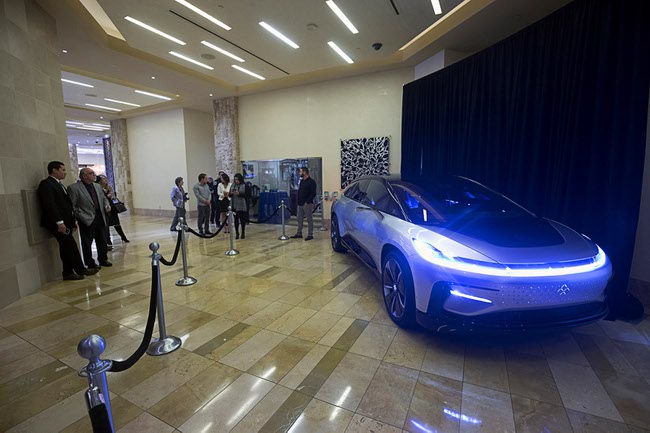 Faraday stops work on North Las Vegas factory - Las Vegas Sun News