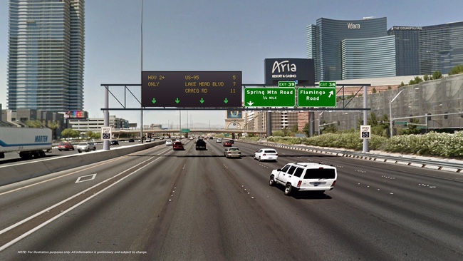 Massive high-tech freeway signs on the way as part of Project Neon ...