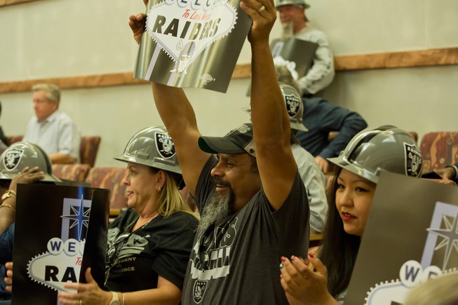 The Las Vegas Stadium Authority Meeting - Laborers Union Local 872 show ...