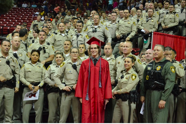 Son of slain officer Alyn Beck will have cheering section at ...