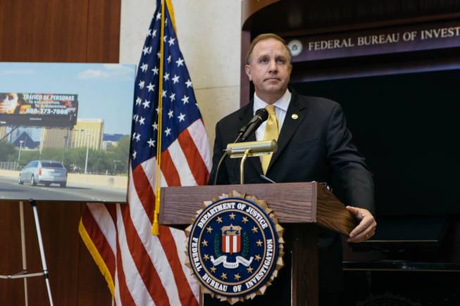 Photograph : Human Trafficking Awareness FBI - Las Vegas Sun News